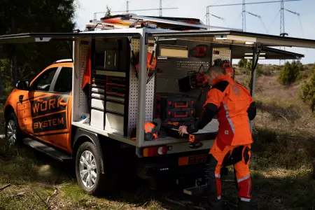 Utrustning till arbetsbil | Work System